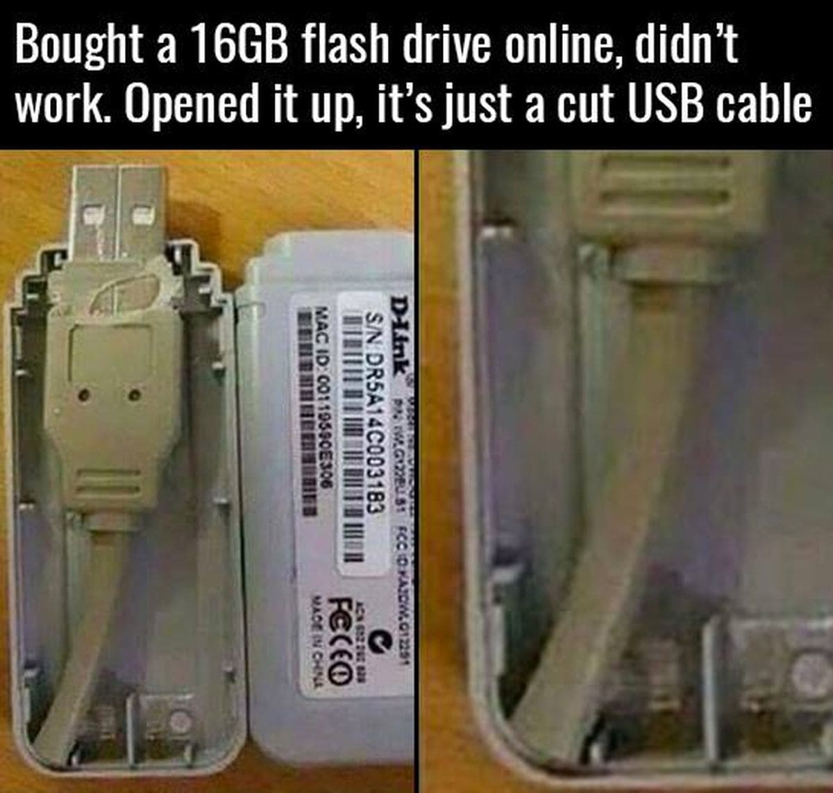 Ein betrügerischer USB-Stick - Was is hier eigentlich los