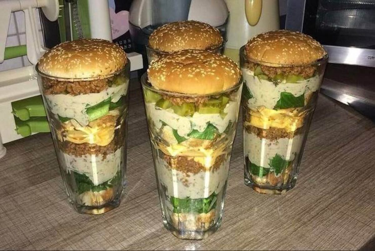 Am Wochenende gibts Burger im Glas - Was is hier eigentlich los
