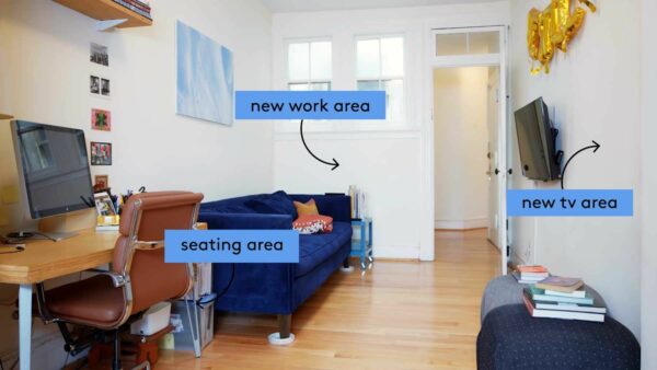 Wie ein Designer einen sehr kleinen Raum optimiert - Was is hier ...