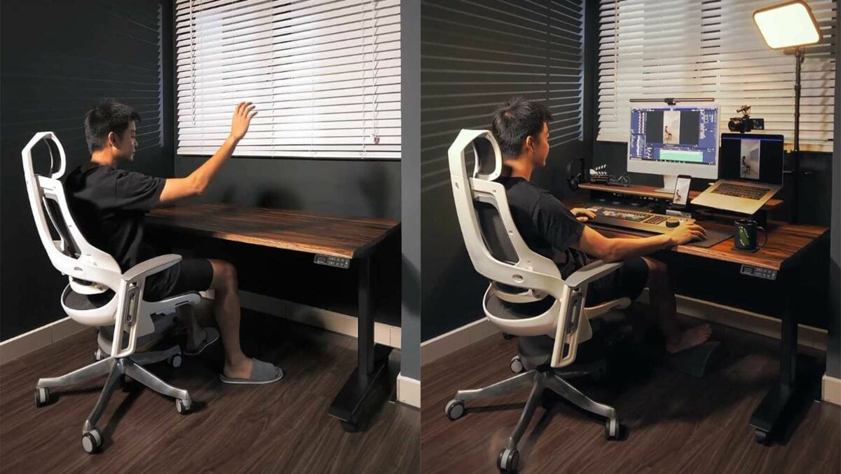 Ein großartiges Desk-Setup von Quek Shio - Was is hier eigentlich los