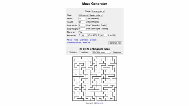 Nur ein simpler Labyrinth-Generator - Was is hier eigentlich los