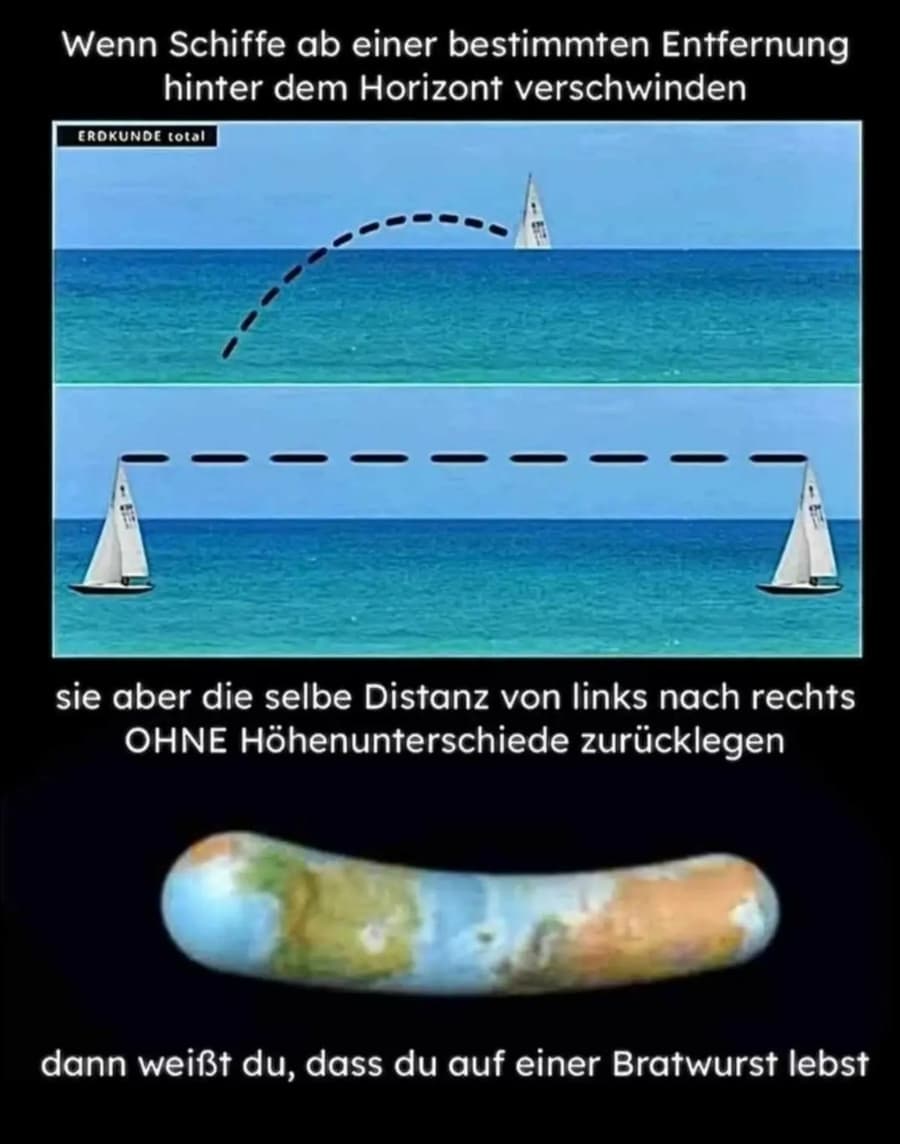 Vielleicht leben wir alle auf einer Bratwurst - Was is hier eigentlich los