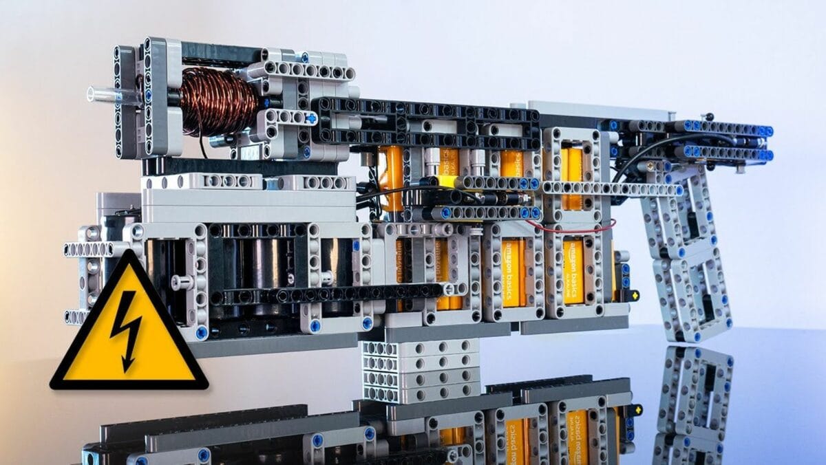 Eine Coilgun aus Lego - Was is hier eigentlich los